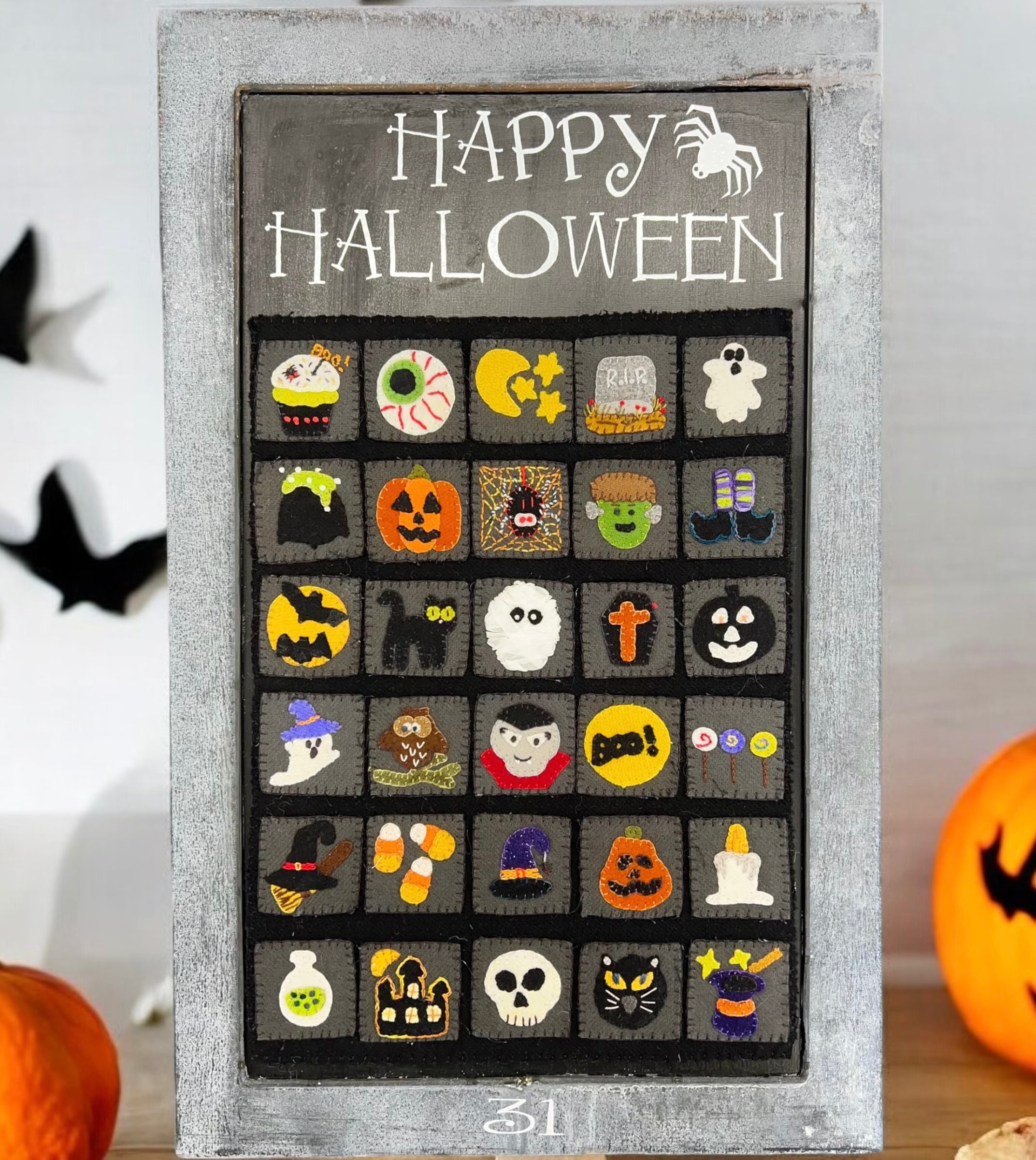 Happy Halloween Advent Calendar – Midway Wool Happy Halloween Advent Calendar – Midway Wool