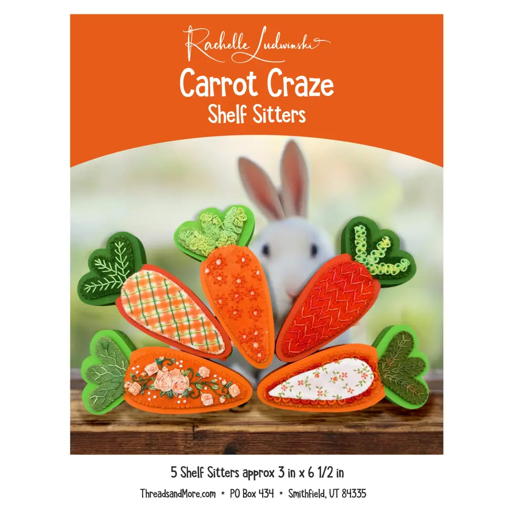 Carrot Craze Shelf Sitters – Midway Wool