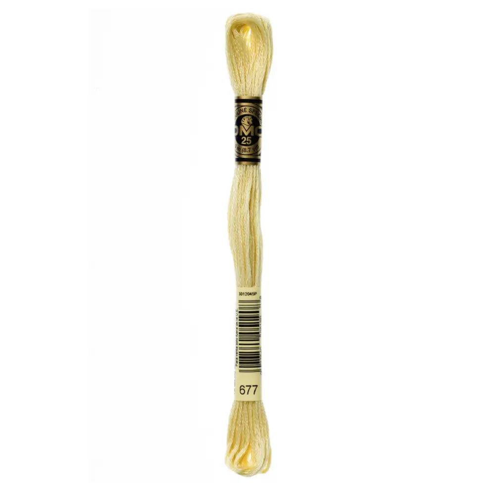 677 Very Light Old Gold DMC Floss – Midway Wool