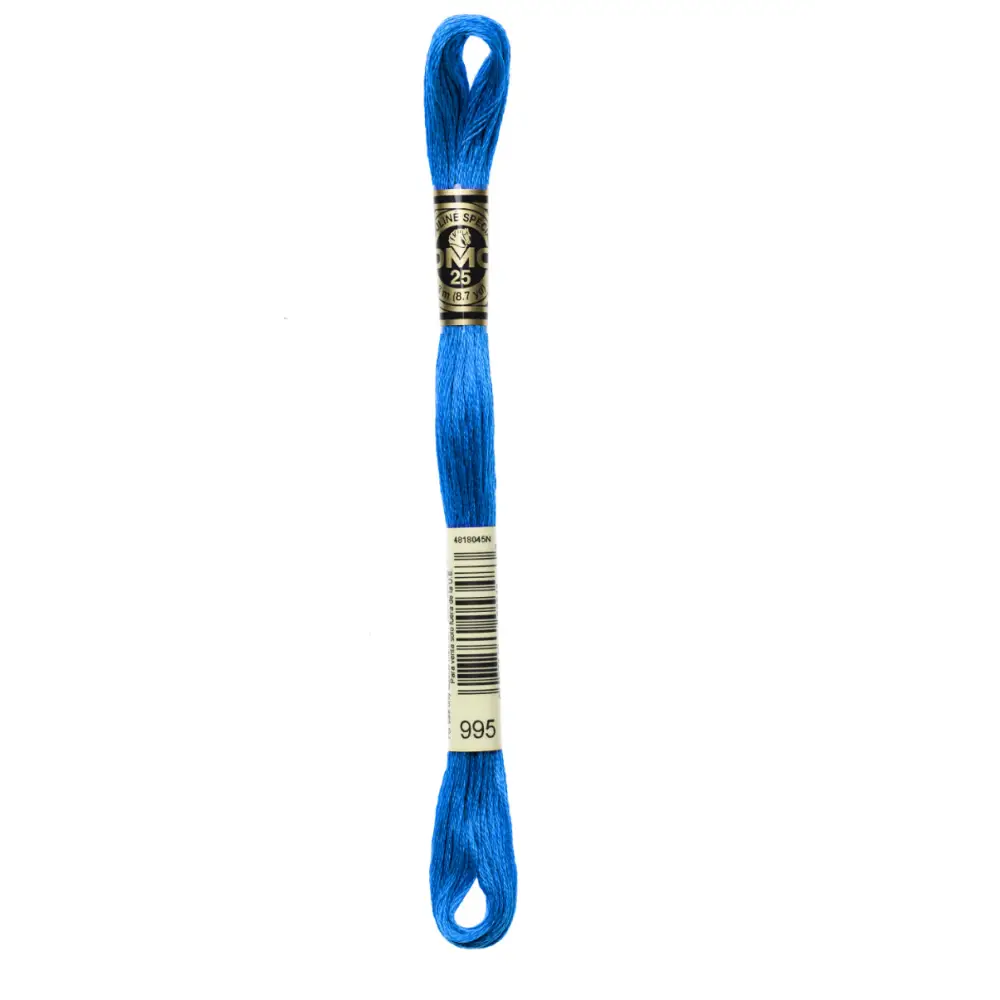 995 Dark Electric Blue DMC Floss