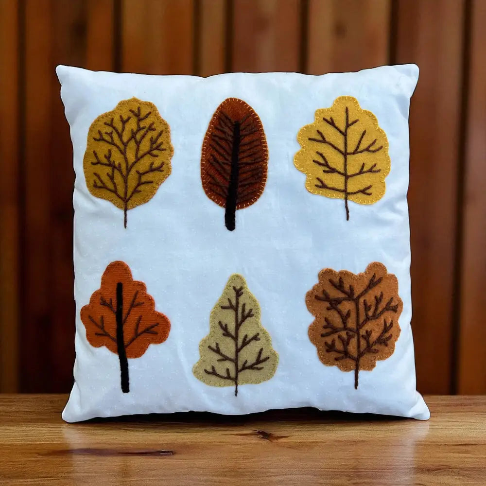 Falling Delight Pillow – Midway Wool