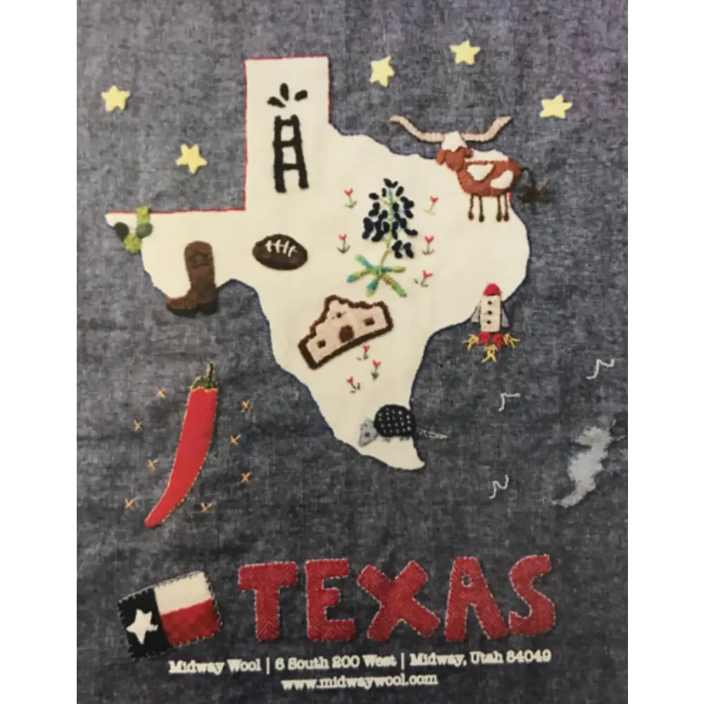 Texas Pillow – Midway Wool