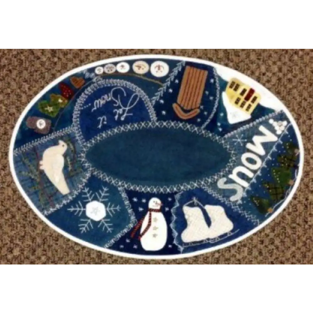 Winter Crazy Table Mat – Midway Wool